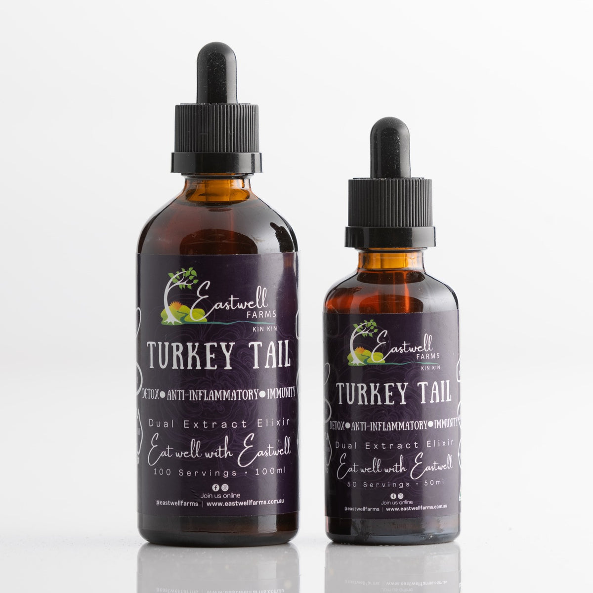 Australian Grown Turkey Tail Dual Extract – Eastwell Farms