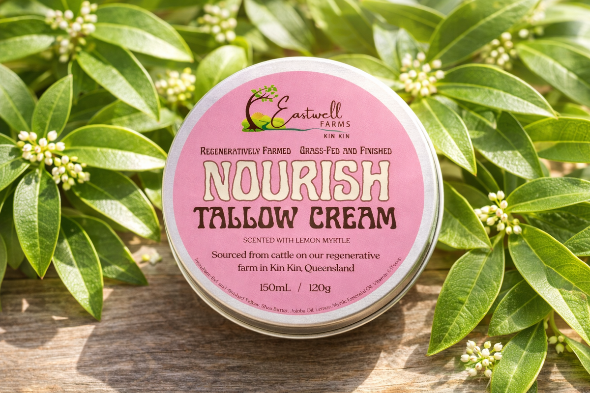 Tallow Cream Nourish with Lemon Myrtle – Eastwell Farms